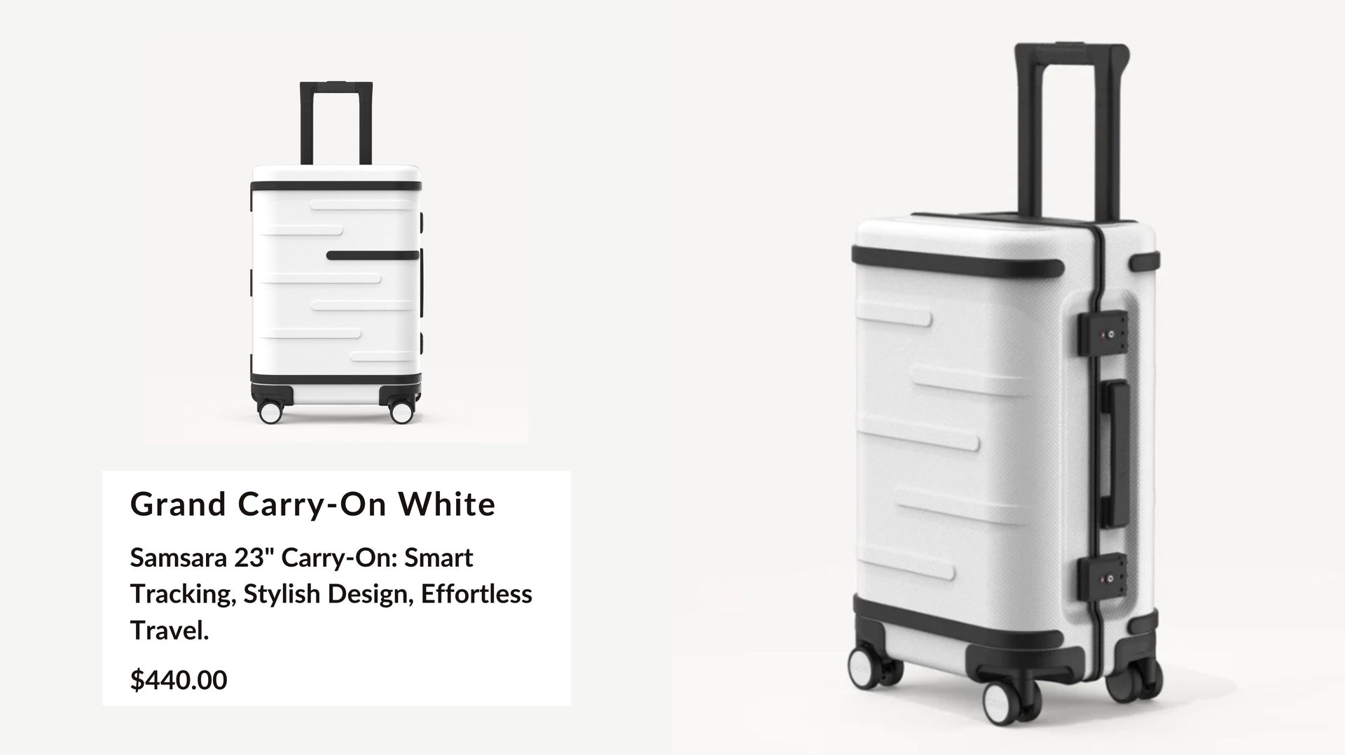 Samsara Luggage - Luggage that moves you