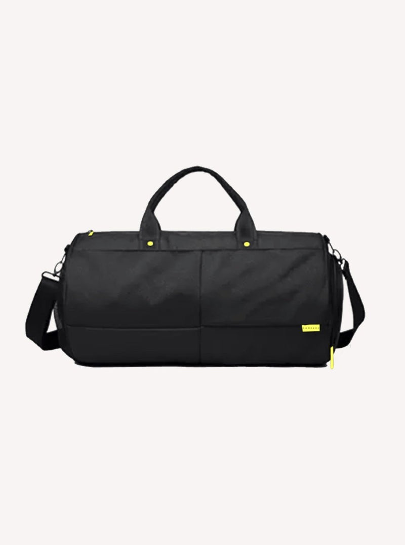 Black Smart Weekender Duffel Bag | Samsara Luggage